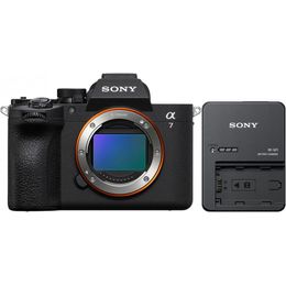 Sony Alpha ILCE-7 V + Sony Ladeger&auml;t BC-QZ1