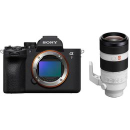 Sony Alpha ILCE-7 V + FE 100-400 mm f4,5–5,6 GM OSS - abzgl. 100,00€ Winter Cashback - abzgl. 100,00€ Welcome to Alpha-Bonus