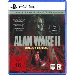 EPIC GAMES Spielesoftware "Alan Wake 2 Deluxe Edition", transparent (ohne farbbezeichnung), PlayStation 5, Spielesoftware