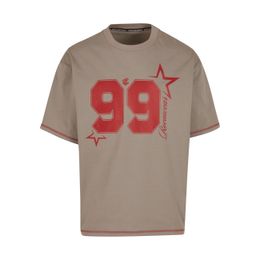 T-Shirt Rocawear "Rocawear T-Shirts Numbers", Damen, Gr. 4XL, wet weather, 100% Baumwolle, bedruckt, normal, Rundhals, Shirts T-Shirt