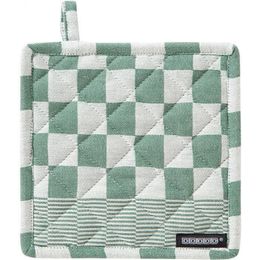 Topflappen DDDDD "Barbeque, 21x21 cm, Baumwolle", gr&uuml;n, B:21cm L:21cm, 100% Baumwolle, Topflappen