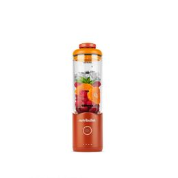 NUTRIBULLET Smoothie-Maker "NB Flex Portable NBP013OR", orange, B:8,2cm H:39cm T:8,2cm, Zerkleinerer