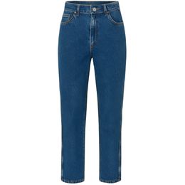 NORR Damen 5-Pocket-Hose "NORR Jeans Kenzie"medium blau denim, Gr. 40, Obermaterial: 100% Baumwolle, Hosen