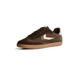 Bershka Sneaker Damen Gr&ouml;&szlig;e 41 ecru / schoko / umbra Sommerschuhe