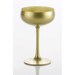 Sektglas STÖLZLE, gold (goldfarben), H:14,7cm Ø:9,5cm, Kristallglas, Trinkgefäße, 6-teilig