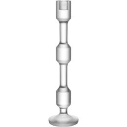 Dekovase Leonardo "GK/Leuchter RIALTO", wei&szlig;, B:10cm H:40cm T:10cm, Glas, Vasen