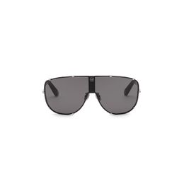 Sonnenbrille Philipp Plein "Mit Nietenverzierungen", Damen, 95, schwarzmatt, Sonnenbrillen Sonnenbrille