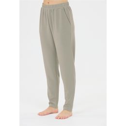 Sporthose Endurance "Jade", Herren, Gr. 34, EURO-Größen, weiß, 51% Polyester, 44% Modal, 5% Elasthan, unifarben, lang, Hosen Sporthose, aus superweicher Materialmischung