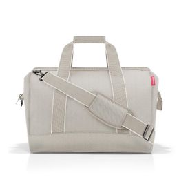 Reisetasche Reisenthel "allrounder L", herrington sand, B:48cm H:39,5cm T:29cm, Polyester, Taschen, Reisetasche
