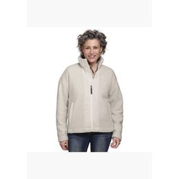 Sch&ouml;ffel Fleecejacke SCH&Ouml;FFEL "Fleece Jk Style Kalmor WMS", Damen, Gr. 46, beige (natur), Obermaterial: 100% Polyester. Futter: 100% Polyester, normal, Jacken Fleecejacke, W&auml;rmend, atmungsaktiv &Uuml;bergangsjacke