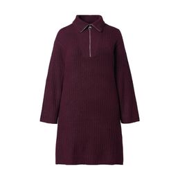 Ulla Popken Kleid Damen Gr&ouml;&szlig;e M/L weinrot