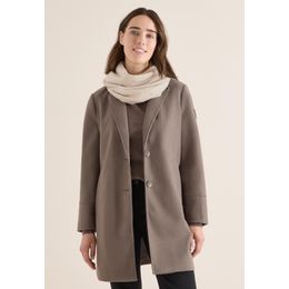 Halstuch Cecil, Damen, Gr. onesize, desert beige melange, Stoff, 60% Polyester, 20% Nylon, 20% Viskose, unifarben, Modet&uuml;cher, im dreieckigen Schnitt