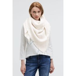 Dreieckstuch SOCCX, Damen, wei&szlig;, Material: 80% Polyacryl, 20% Polyester, Modet&uuml;cher