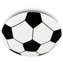 Briloner Leuchten Deckenleuchte "Deckenleuchte SOCCER", schwarz-weiß (ohne farbbezeichnung), Leuchten, Kinderlampe