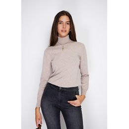 William de Faye Rollkragenpullover in Taupe - 70% | Gr&ouml;&szlig;e 38 | Damen-pullover-cardigans