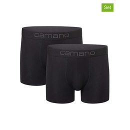 Camano 2er-Set: Boxershorts in Schwarz - 50% | Größe L | Herren-waesche