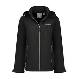 Geographical Norway Softshelljacke "Tounia" in Schwarz - 68% | Gr&ouml;&szlig;e XXL | Damen-outdoorjacken