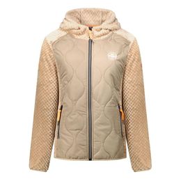 Geographical Norway Fleecejacke "Torsade" in Taupe - 59% | Gr&ouml;&szlig;e M | Damenjacken