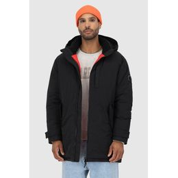 alife and kickin Winterparka "Noel" in Schwarz - 55% | Gr&ouml;&szlig;e M | Herrenjacken