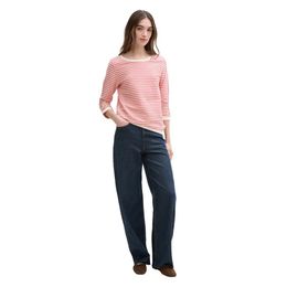 Tom Tailor Denim Sweatshirts in Rot/ Wei&szlig; - 62% | Gr&ouml;&szlig;e XS | Damen-sweatshirts-jacken