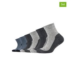 Camano 6er-Set: Socken in Grau/ Blau - 45% | Größe 39-42 | Kinder-socken-strumpfhosen