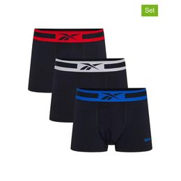 Reebok 3er-Set: Boxershorts "Dane" in Schwarz - 62% | Größe L | Herren-waesche