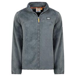 Geographical Norway Fleecejacke "Timple" in Grau - 68% | Gr&ouml;&szlig;e M | Herren-pullover-sport