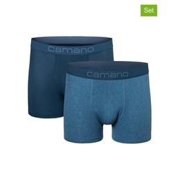 Camano 2er-Set: Boxershorts in Blau - 50% | Größe L | Herren-waesche