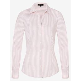 More & More More & More Bluse in Rosa/ Wei&szlig; - 63% | Gr&ouml;&szlig;e 36 | Damen-blusen