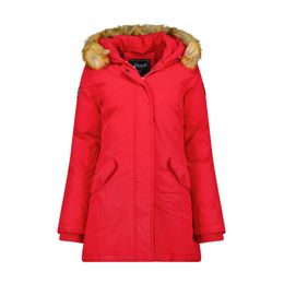 Geographical Norway Parka "Dinasty" in Rot - 67% | Gr&ouml;&szlig;e XL | Damenjacken