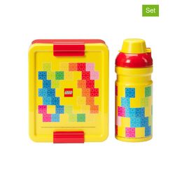Lego 2tlg. Lunchset "Brick" in Gelb - 27% | Aufbewahren-servieren