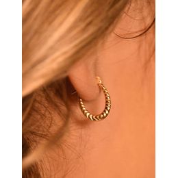 OR &Eacute;CLAT Gold-Creolen "Evin" - 77% | Schmuck