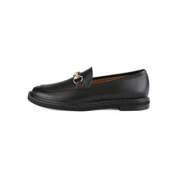 loft37 Leder-Mokassins in Schwarz - 51% | Gr&ouml;&szlig;e 40 | Damen-schuhe-halbschuhe
