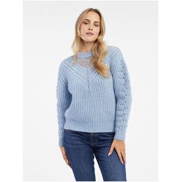 ORSAY Pullover in Hellblau - 38% | Gr&ouml;&szlig;e L | Damen-pullover-cardigans