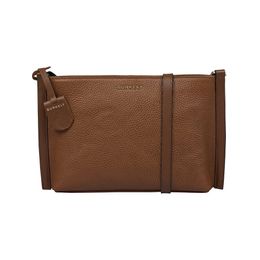 Burkely Leder-Umh&auml;ngetasche in Hellbraun - (B)33 x (H)29 x (T)6 cm - 45% | Damen-taschen
