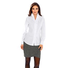 Heine Bluse in Wei&szlig; - 51% | Gr&ouml;&szlig;e 44 | Damen-blusen