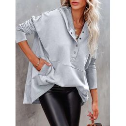 Milan Kiss Sweatshirt in Grau - 61% | Größe S | Damen-sweatshirts-jacken