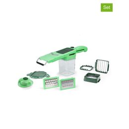 Genius 12tlg. Set: Schneider "Nicer Dicer Quick Professional" in Grün - 49% | Kuechenhelfer