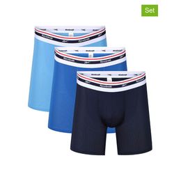 Reebok 3er-Set: Boxershorts "Finlo" in Blau - 48% | Größe XL | Herren-waesche