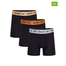 Reebok 3er-Set: Boxershorts "Dangelo" in Schwarz - 56% | Größe M | Herren-waesche