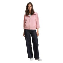 Tom Tailor Sweatjacke in Rosa - 50% | Gr&ouml;&szlig;e L | Damen-sweatshirts-jacken