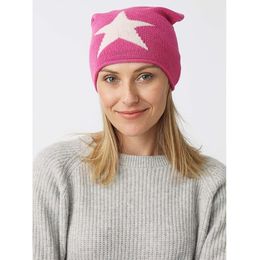 Zwillingsherz Beanie in Pink - 45% | Damen-muetzen-caps