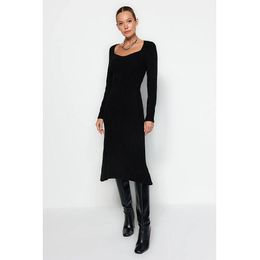 Trendyol Strickkleid in Schwarz - 36% | Gr&ouml;&szlig;e M | Damen-kleider