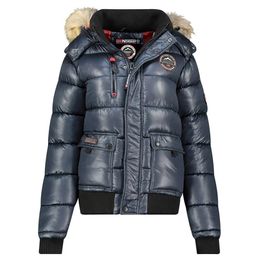 Geographical Norway Winterjacke "Bugs" in Dunkelblau - 69% | Größe XL | Damenjacken