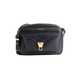 Coccinelle Leder-Umh&auml;ngetasche in Schwarz - (B)21 x (H)15 x (T)7 cm - 17% | Damen-taschen