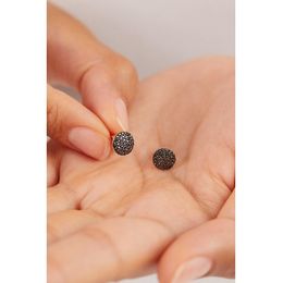 Heliophilia Rosévergold. Ohrstecker mit Edelsteinen - 51% | Schmuck