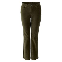 Oui Cordhose in Khaki - 33% | Gr&ouml;&szlig;e 44 | Damenhosen