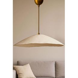 Opviq Hängeleuchte in Creme/ Gold - (H)62 x Ø 60 cm - 71% | Haengeleuchten-deckenleuchten