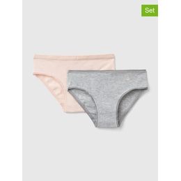 Benetton 2er-Set: Slips in Rosa/ Grau - 49% | Größe 160 | Kinder-waesche