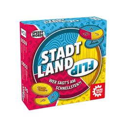 Game Factory Wortspiel "Stadt Land Flip - multilinguale Version" - ab 8 Jahren - 25% | Gesellschaftsspiele